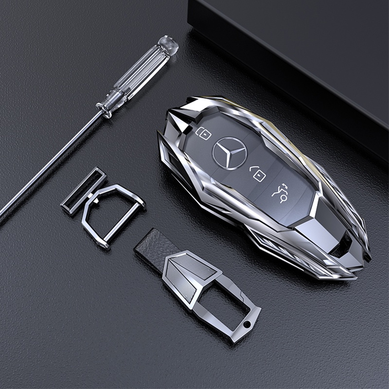 New Zinc Alloy Car Remote Key Case Cover Shell For Mercedes Benz A C E ...