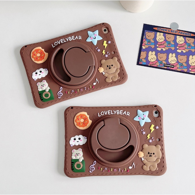 Cartoon Silicone Stand Case For Huawei MatePad 11 2023 11 inch DBR-W10 ...