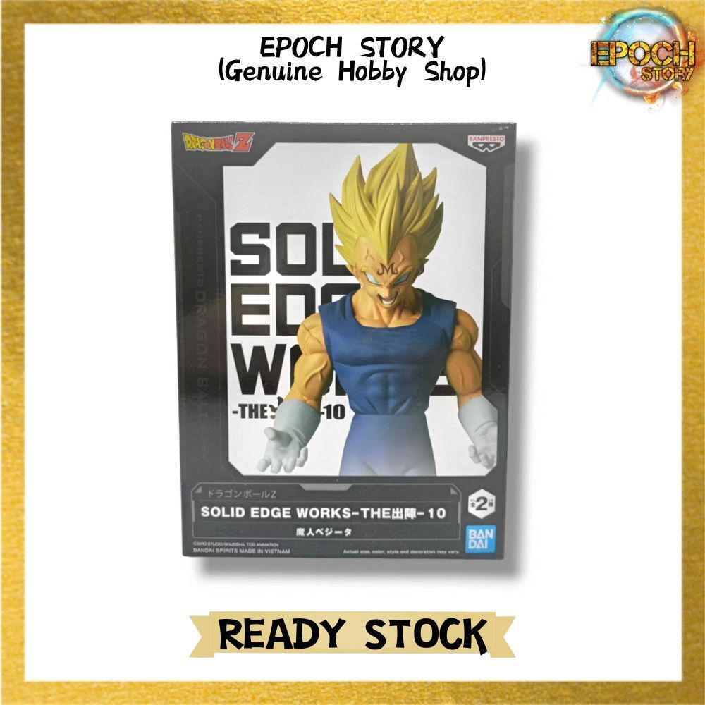 BANPRESTO DRAGON BALL Z SOLID EDGE WORKS VOL.10 B MAJIN VEGETA | Shopee ...