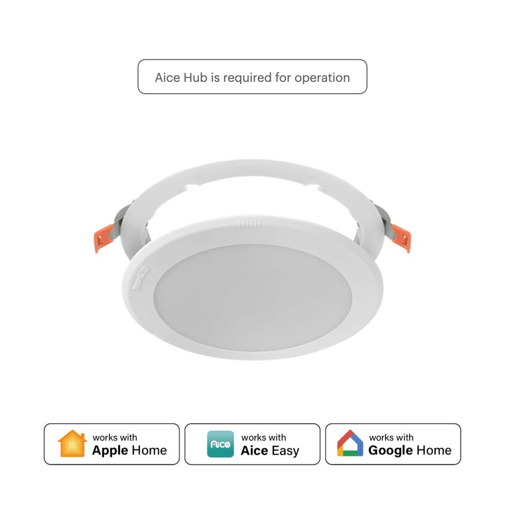 Aice Smart Tunable Downlight 2700-6500K 6" (Hub required) | Shopee Malaysia
