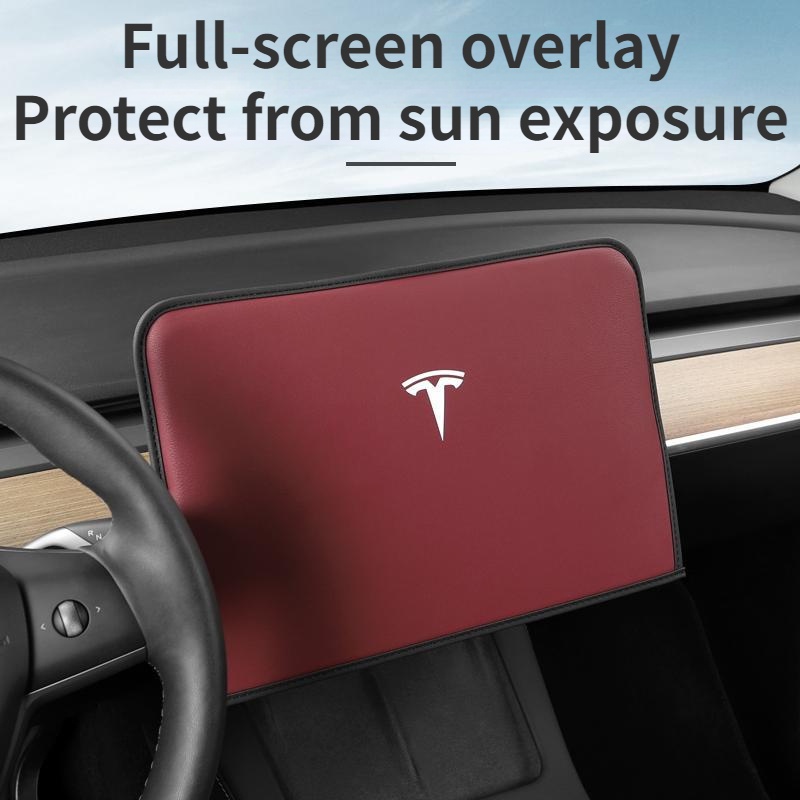 Tesla Model 3/Y Central Control Screen Protector, Dust Protective Cover ...
