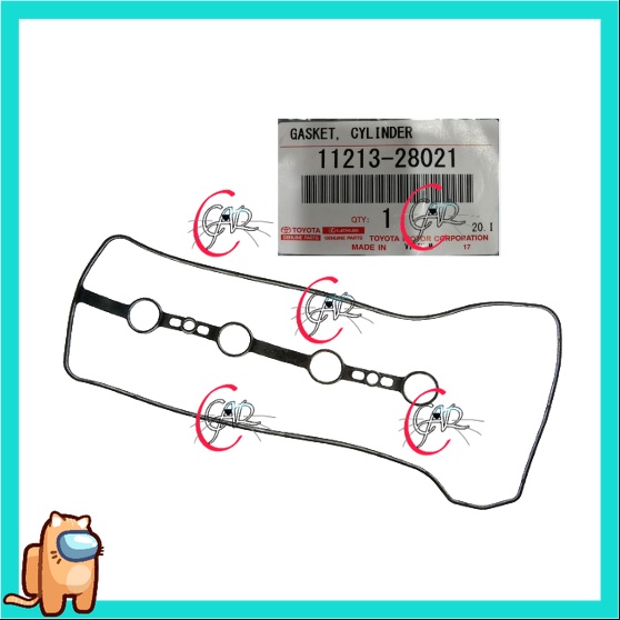 VALVE COVER GASKET (100% ORIGINAL) TOYOTA ESTIMA ACR30 ACR50 CAMRY 2.0 ...