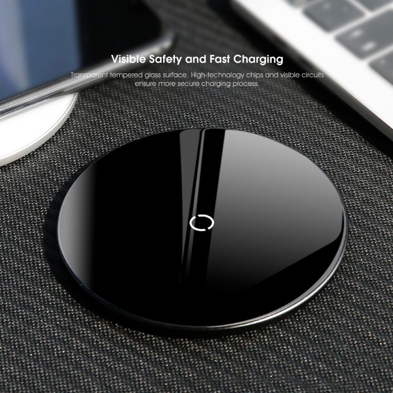 Baseus Original Simple Wireless Charger 10W Qi Charging Pad Qi Wireless ...
