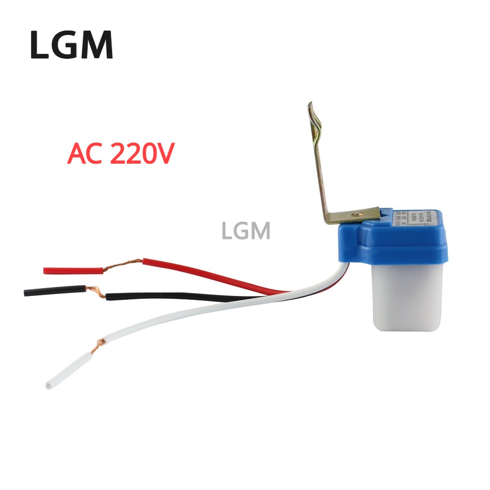 Automatic Switch Street Light Sensor Switch 220V 12V 24V AC 10A ...