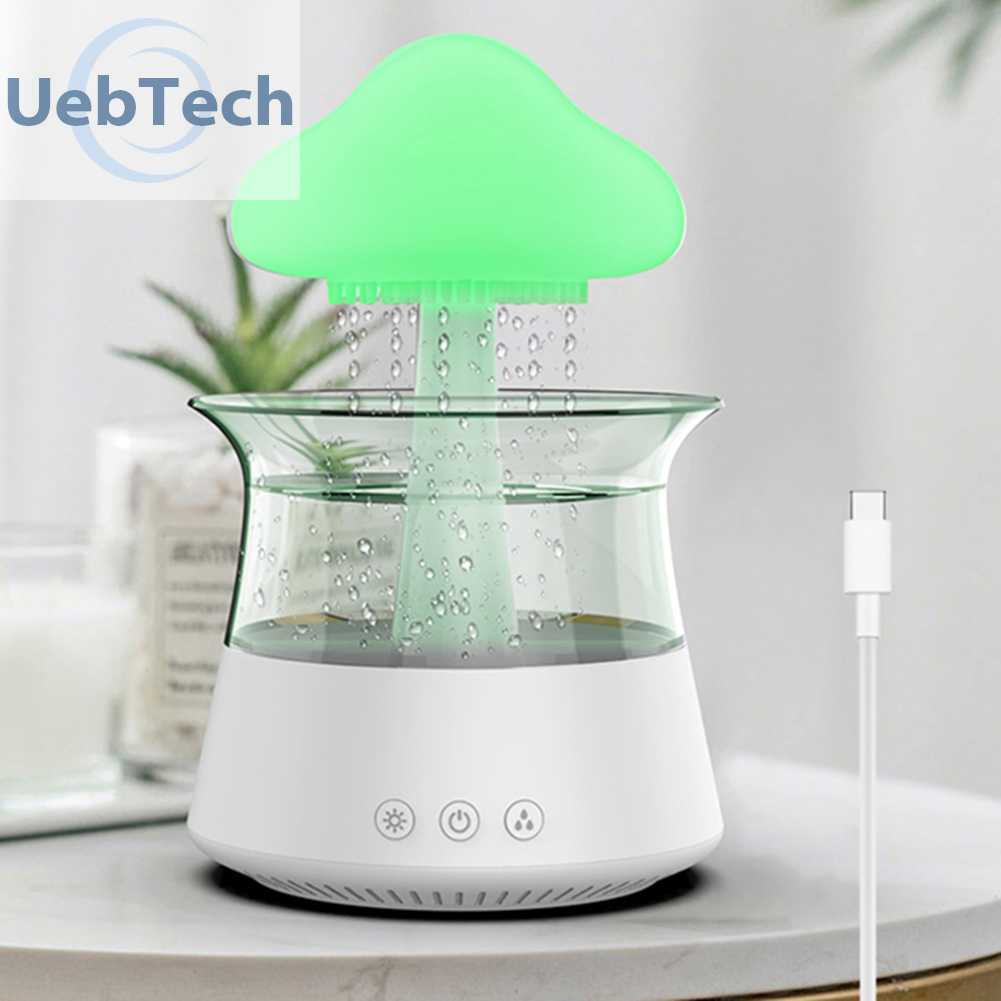Mushroom Rain Air Humidifier Home Decor Fragrance Diffuser for Bedroom ...