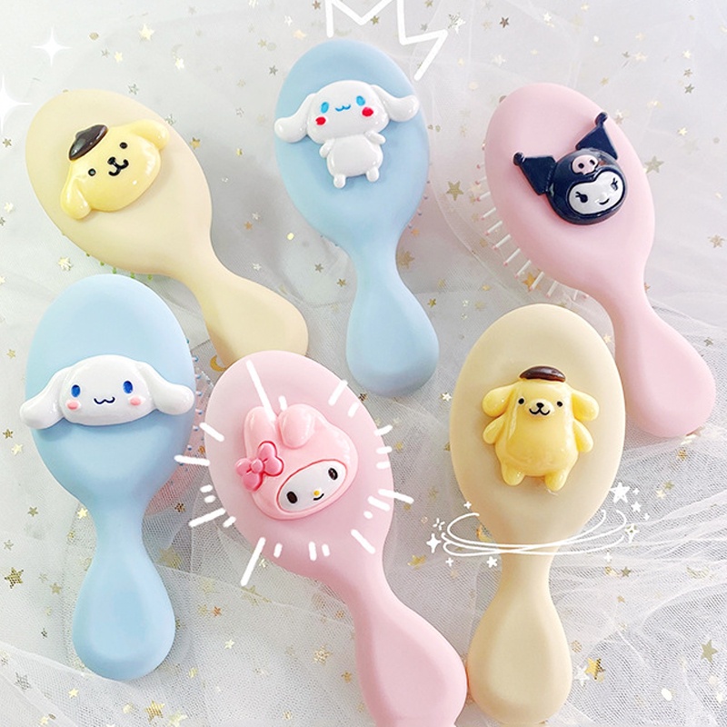 Sanrio Kawaii Comb Kuromi Melody Cinnamoroll Cartoon Cute Portable Air ...