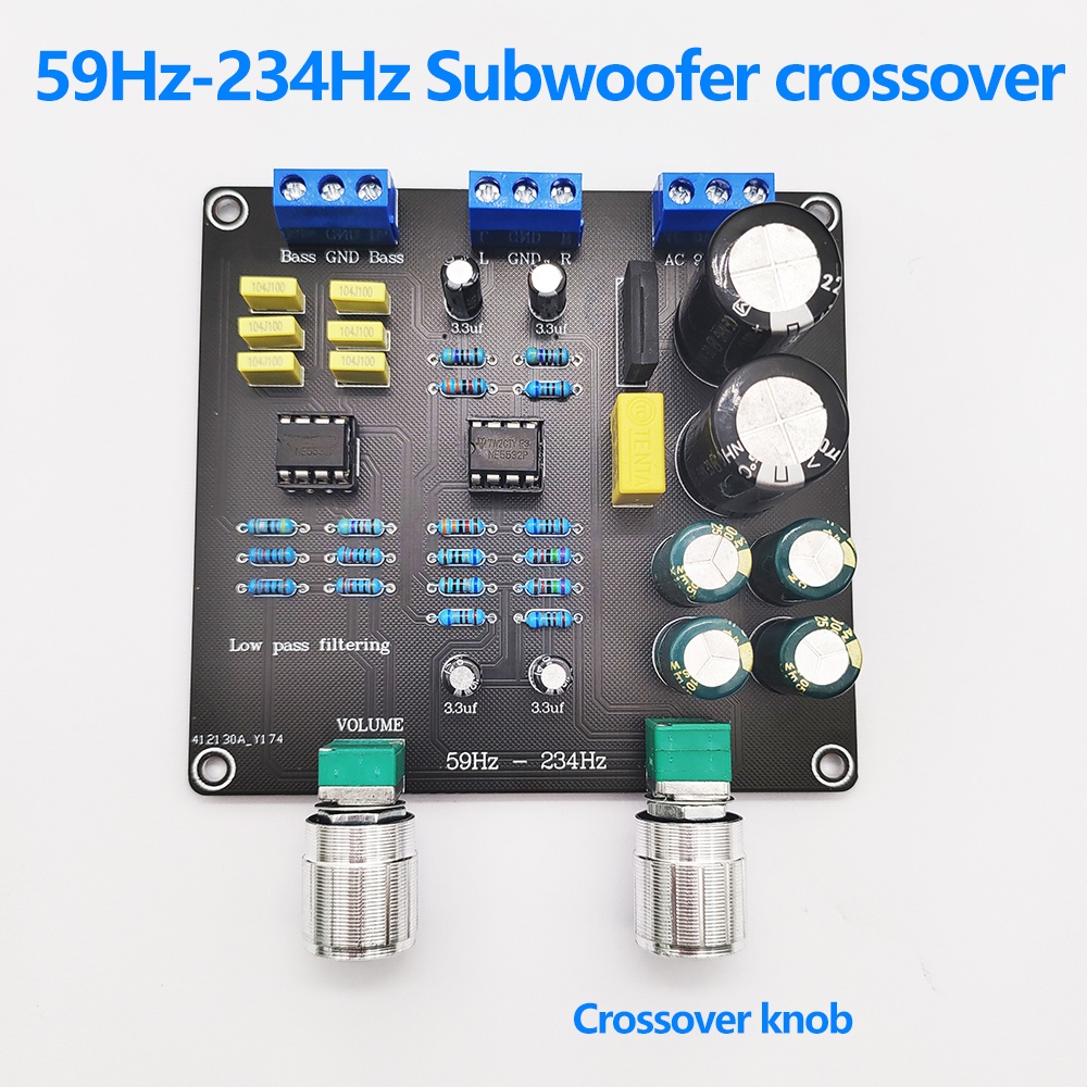 59Hz-234Hz AC 9V-12V low-pass filter Super Bass Electronic Crossover ... 59Hz-234Hz AC 9V-12V low-pass filter Super Bass Electronic Crossover ...