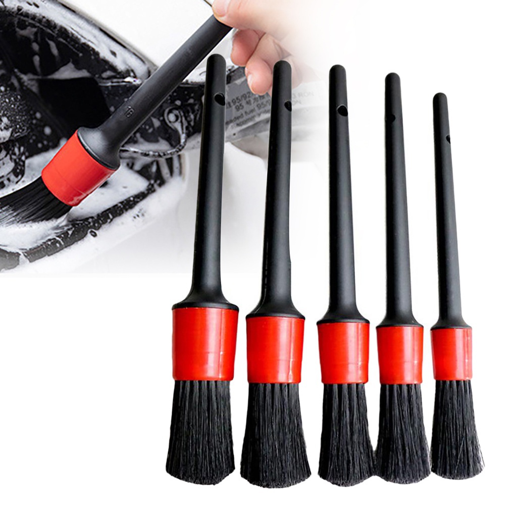 5pcs/set car interior cleaning Multifunctional detail crevice cleaning ...