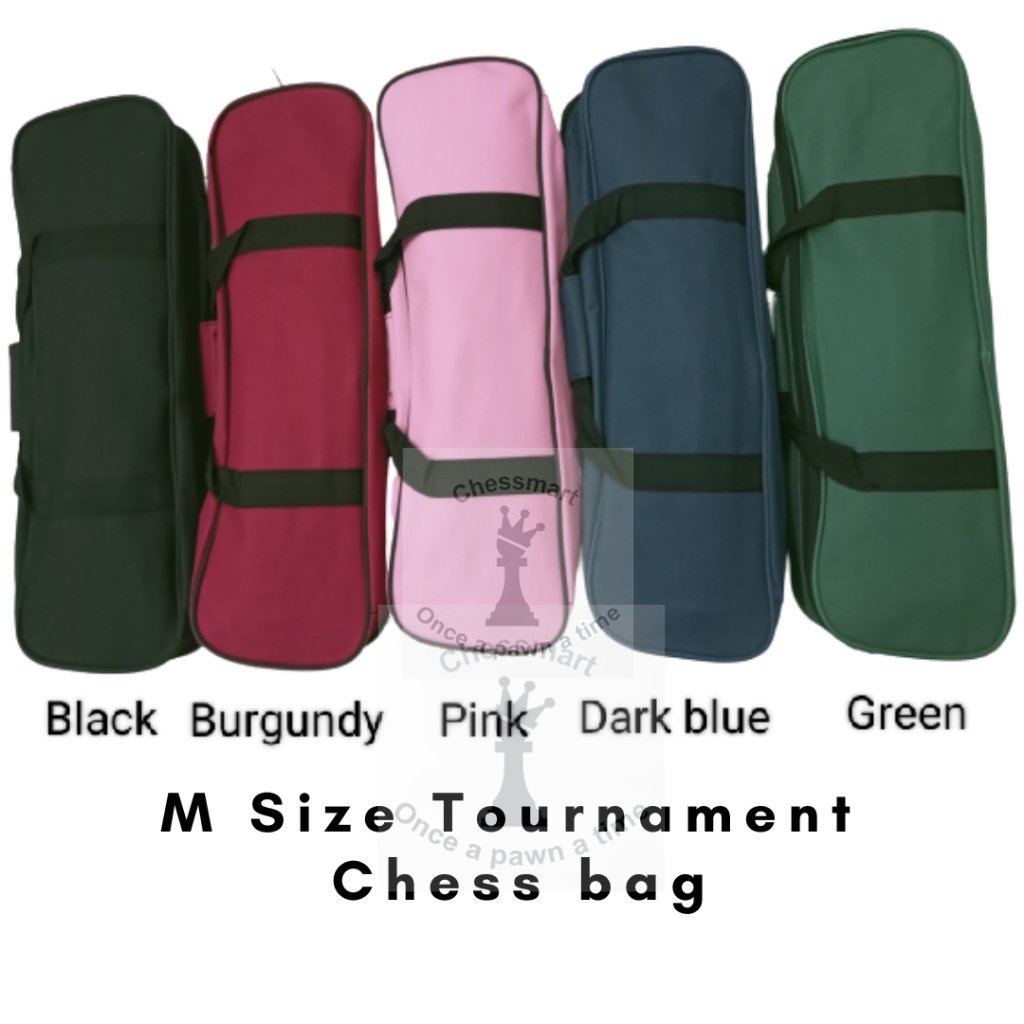 Tournament Canvas chess bag hand carry zip pouch | Shopee Malaysia