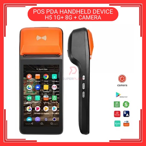 SUUDEN H5 Android 8.1 1G Plus 8G Plus Camera Handheld POS PDA Receipt ...