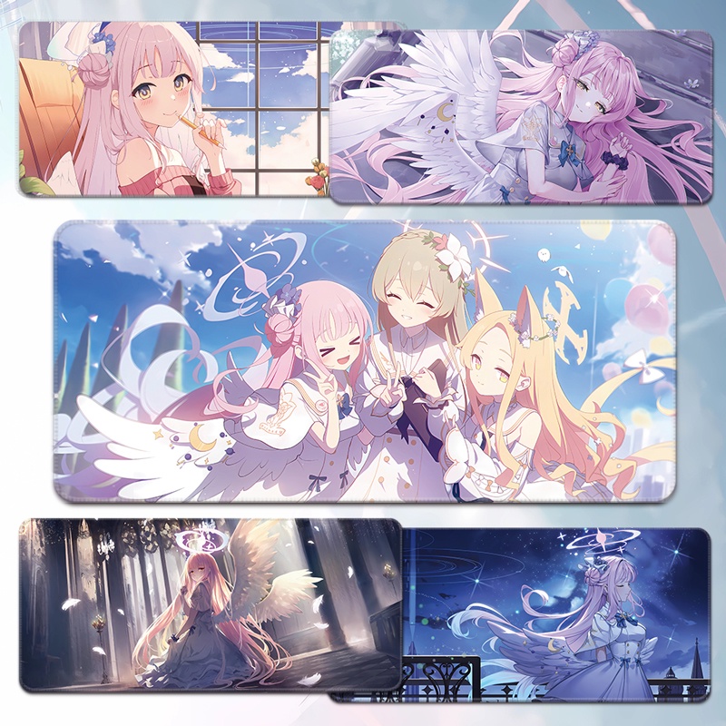 Misono Mika mouse pad Blue Archive Mika oversized Yayoi gaming desk pad ...