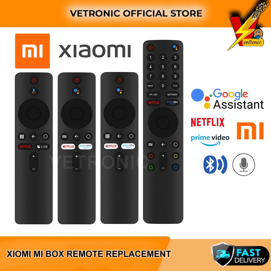 Remote Xiaomi Mi Tv Box 4s 4 4a 4c 4x 4k 3 2 1 S Stick Mibox Remote
