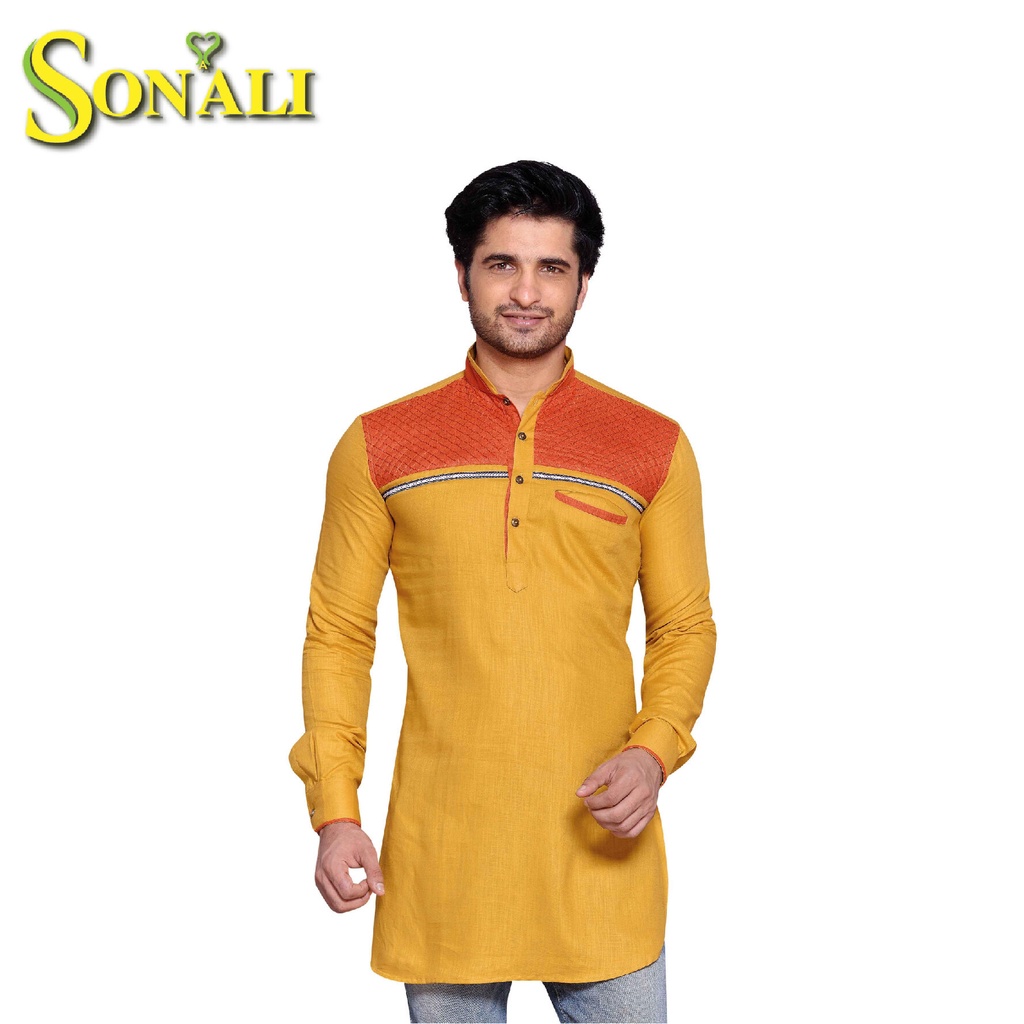 Sonali Men's Jippa Modern Casual Indian Traditional (Top) Men Shirt ...