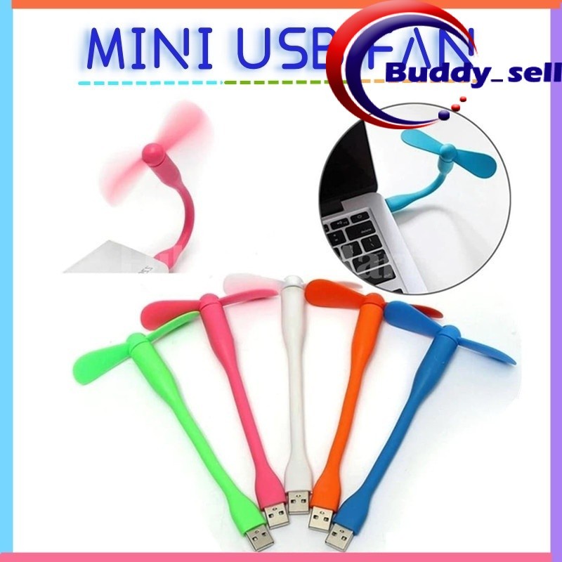(1PC) Portable Flexible Mini Cooling Fan USB Fan Bendable Removable ...