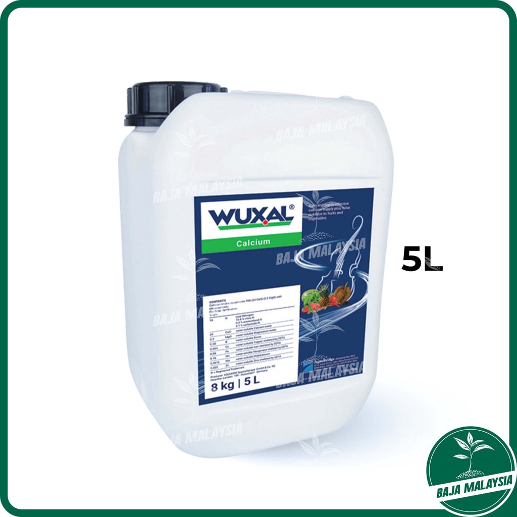 WUXAL Calcium 5 Liter Foliar High Calcium Fertilizer Baja Foliar Wuxal ...
