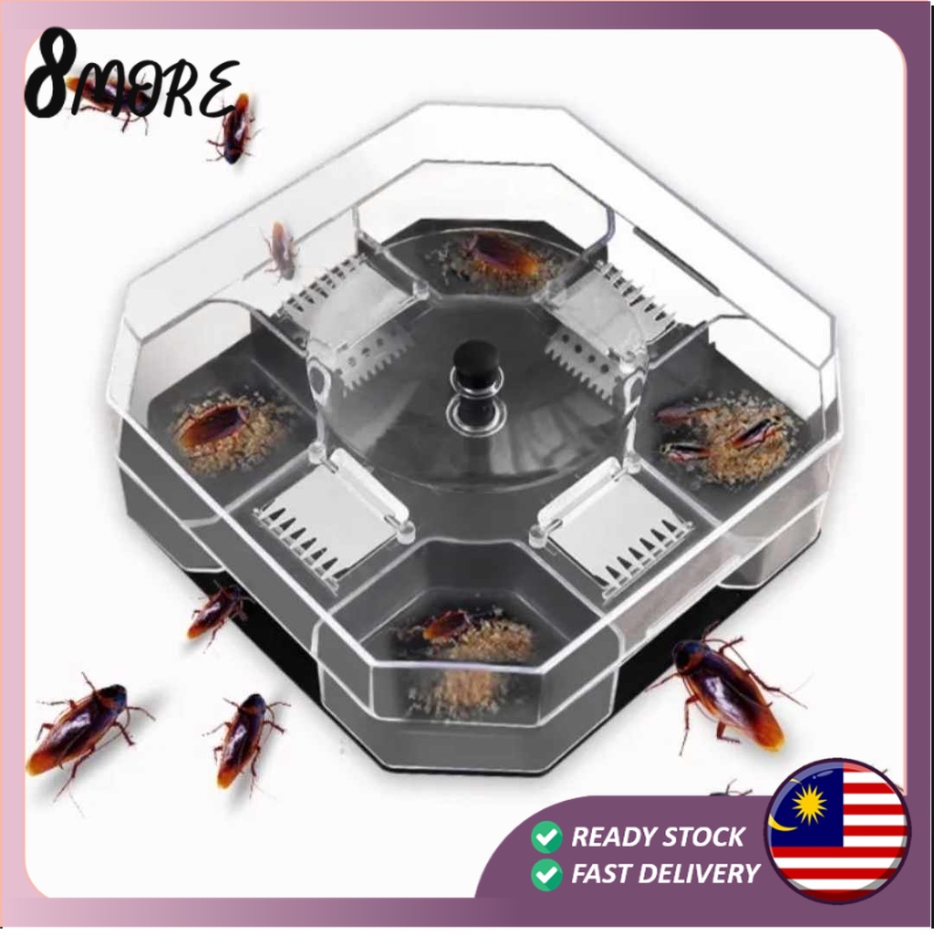 Cockroach Trap Cockroach Bait Box Reusable Cockroach Catcher Killer ...
