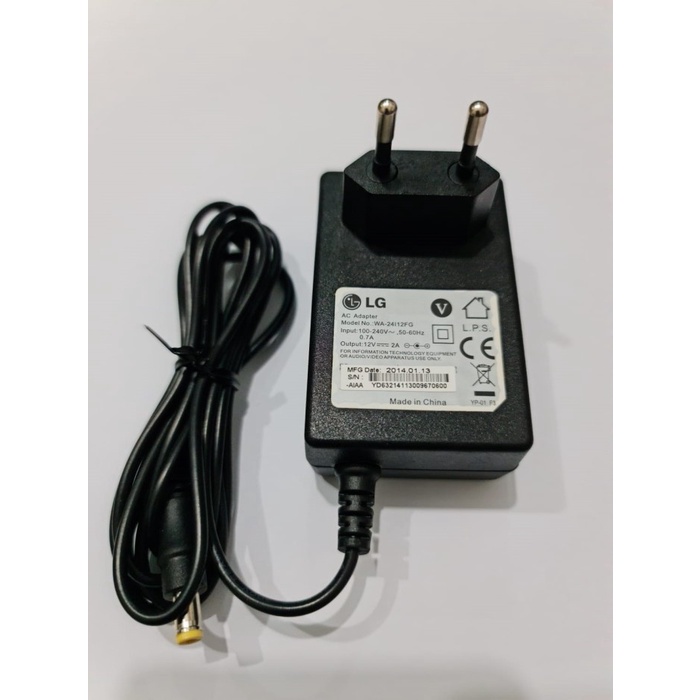 Lg 12V2A DVR Adapter / 12V 2A Cctv Camera Samsung LG Original Single ...