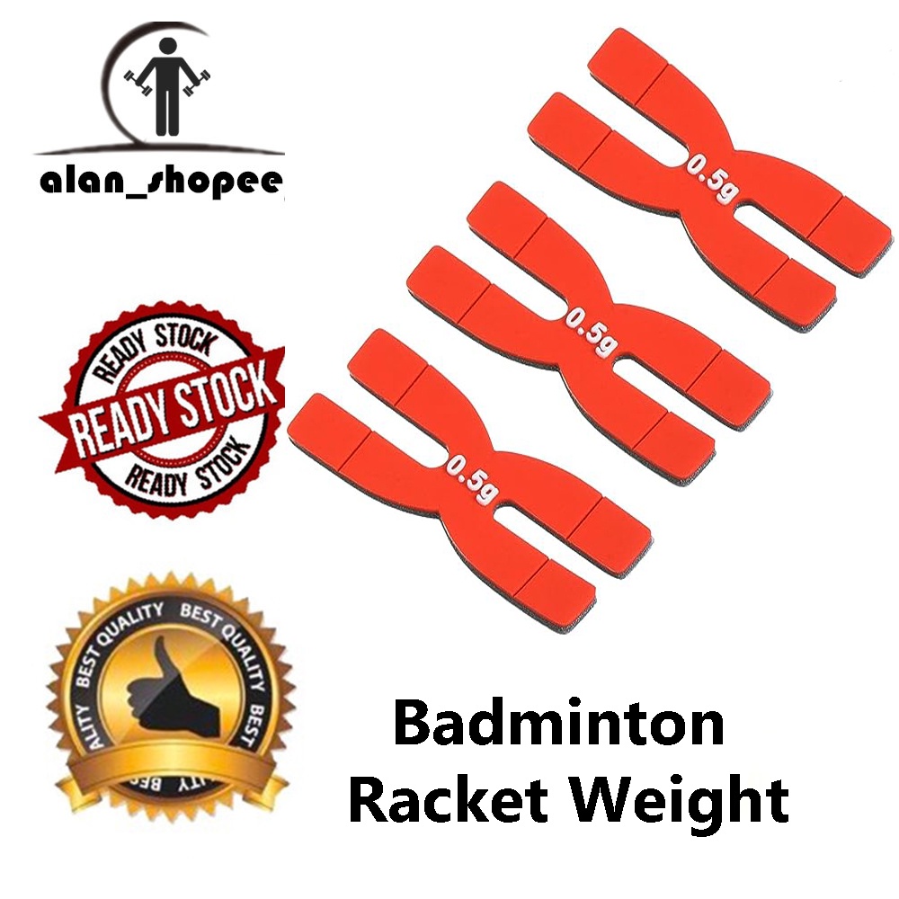 Badminton Racket Weight Balance Strips 0. 5g with H-shape Design ...
