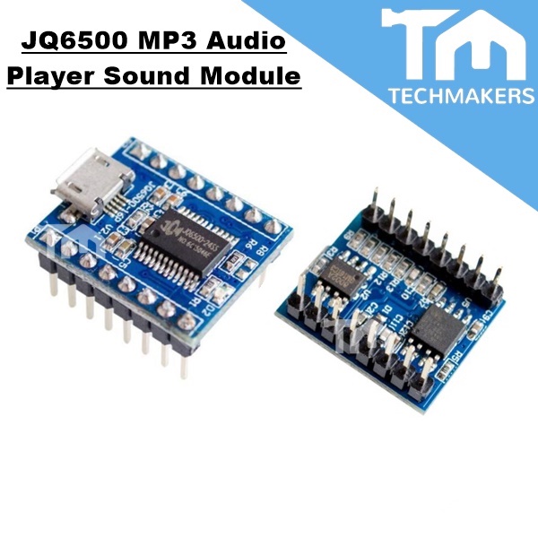 16Mbit JQ6500 MP3 Audio Player Sound Module JQ 6500 Voice Sound Board ...