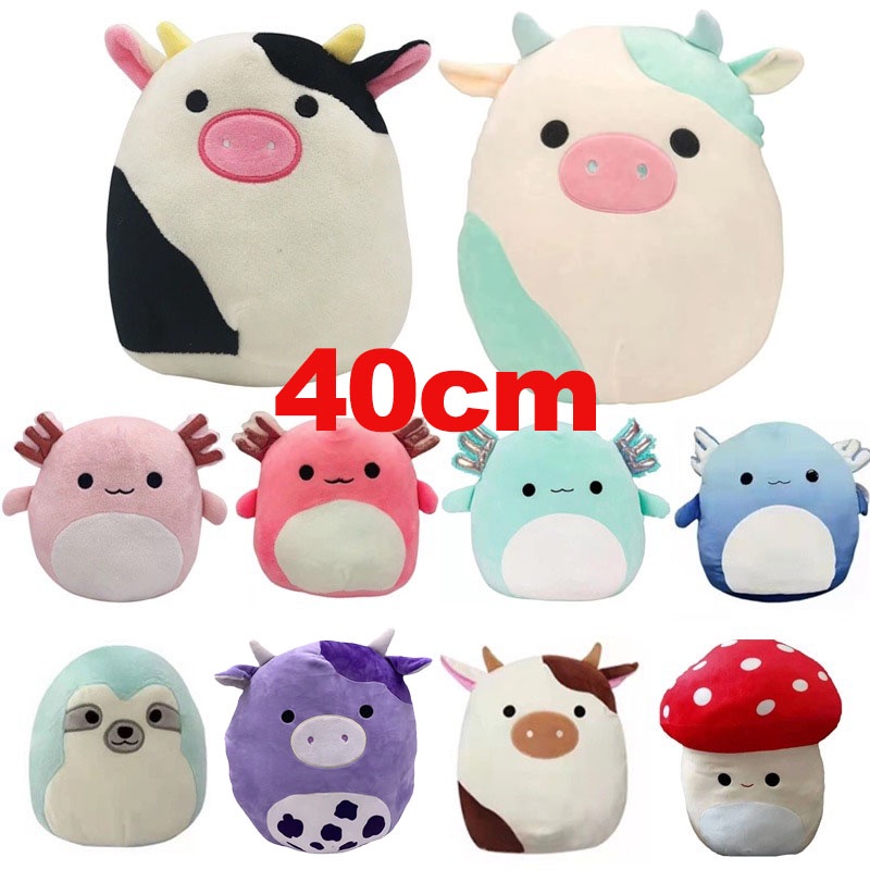 40cm/30cm Big Size Squishmallows Animal Doll Stuffed Toys Birthday Big ...