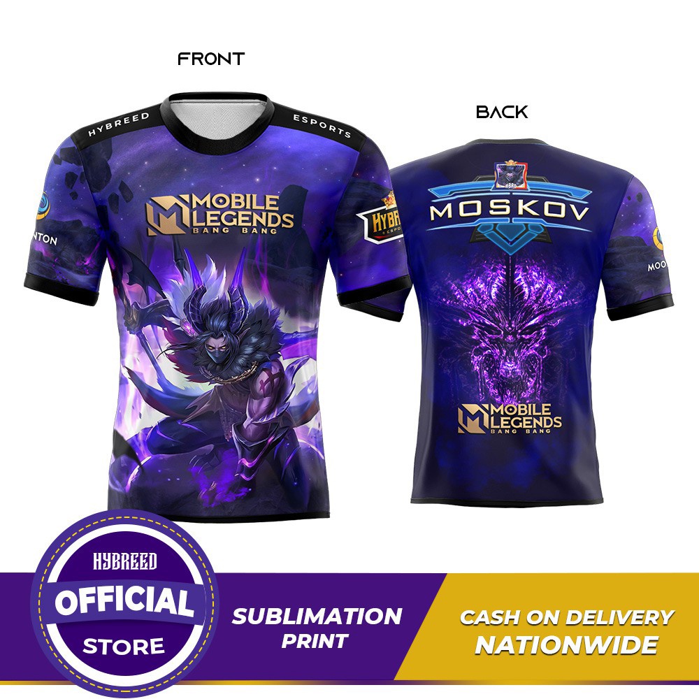 Moskov - Twilight Dragon Skin - Mobile Legends E-Sports Jersey Shirt ...