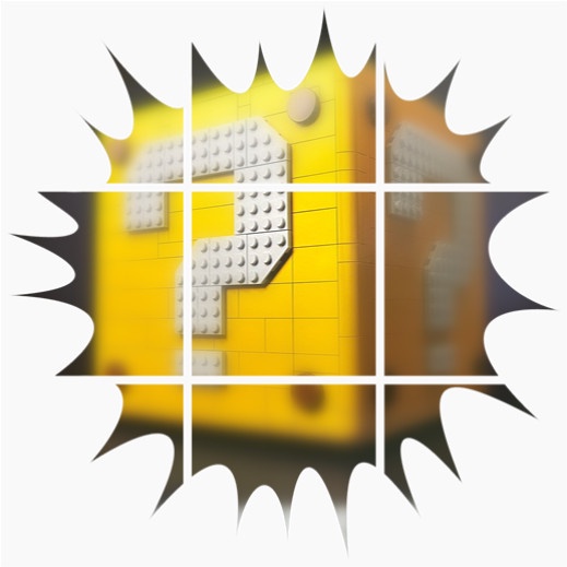 6998 2064pcs 64 Question Mark Block ( 60144 26026 50069 77011) Building ...