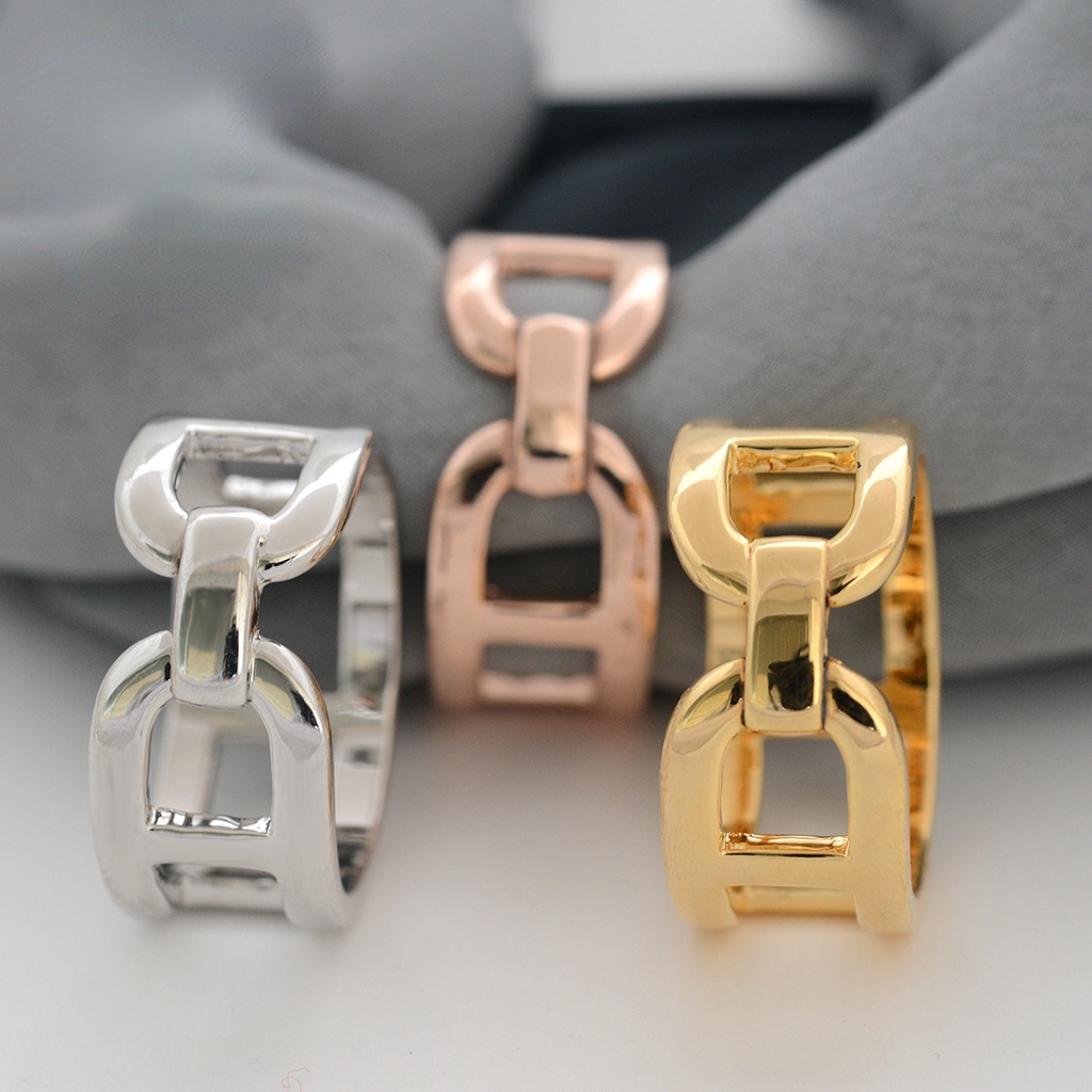 Simple Silk Scarf Buckle Ring Shawl Brooch Alloy Accessories | Shopee ...
