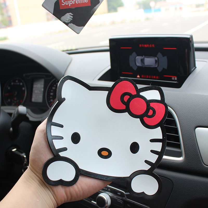 On Board Non Slip Mat Cute Creative Car Cartoon Kitty Mobile Phone ...