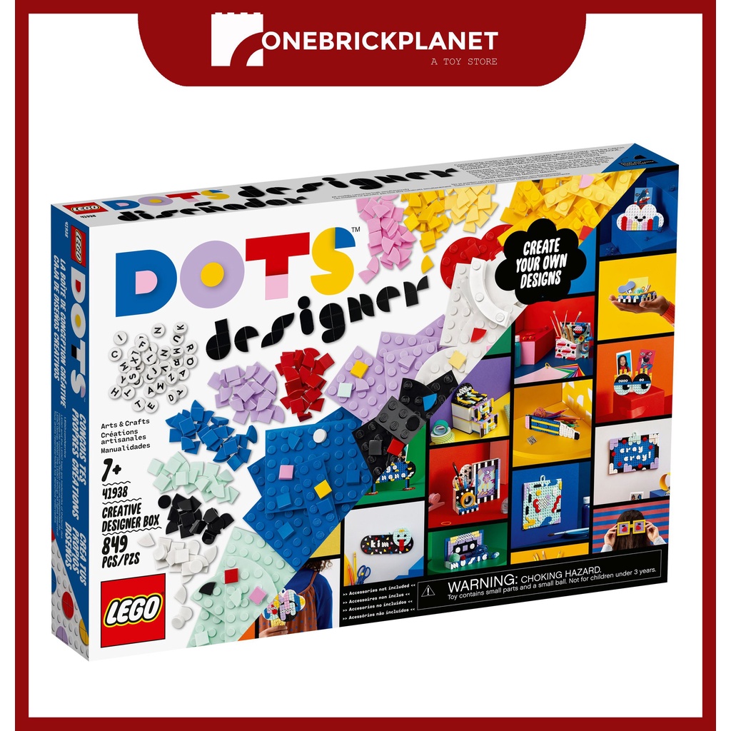 LEGO 41938 DOTS - Creative Designer Box | Shopee Malaysia