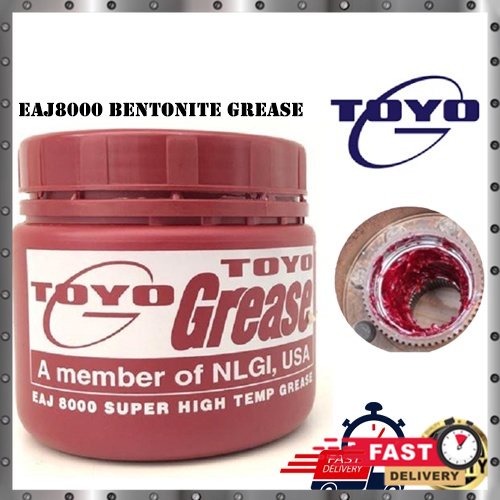 TOYO GREASE EAJ8000 BENTONITE NLGI2 RED GREASE [450GM] HEAVY DUTY GREASE | Shopee Malaysia