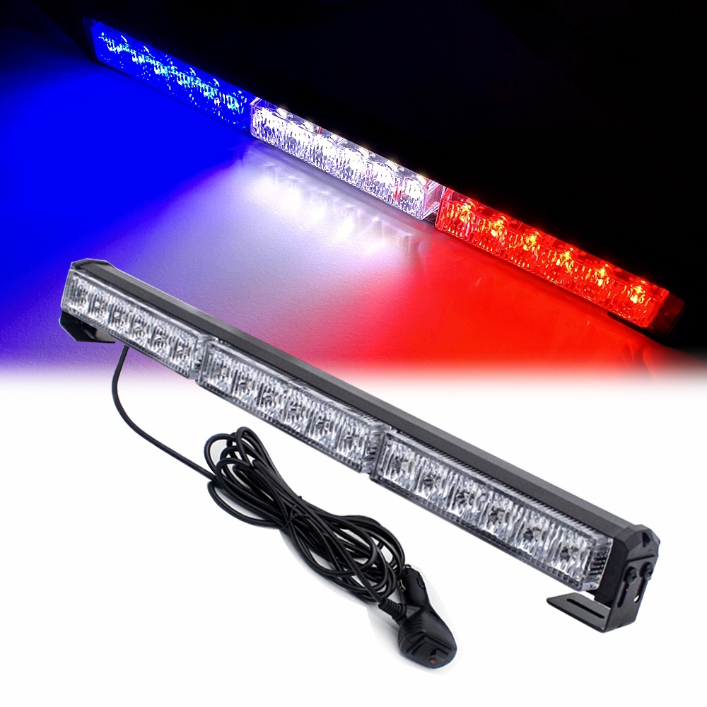 18LED Car Truck Fireman Police LED Emergency Strobe Warning Light Bar ...