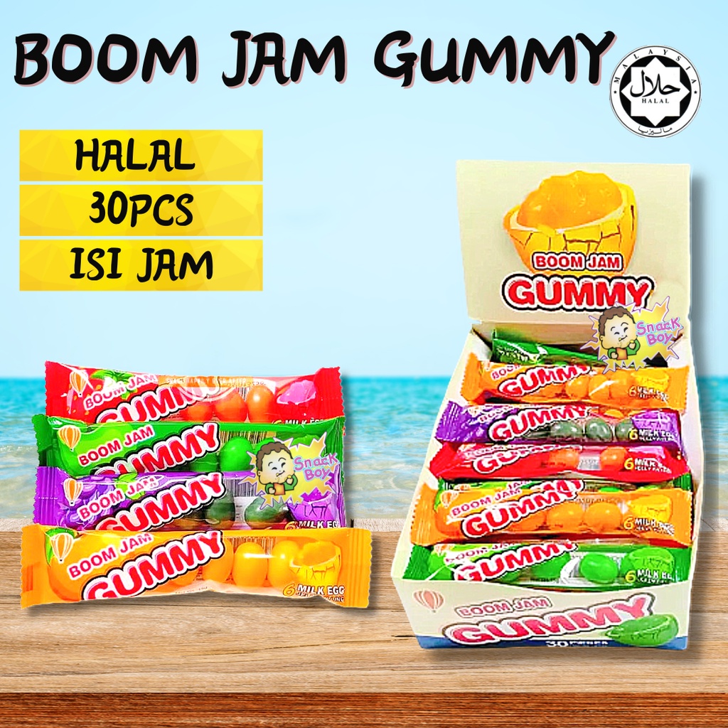 30pcs Boom Jam Gummy (Halal) | Shopee Malaysia