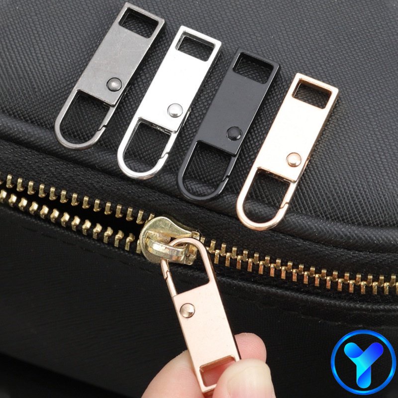YAP 1Pc Universal Tool-free DIY Replacement Zipper Slider Metal ...
