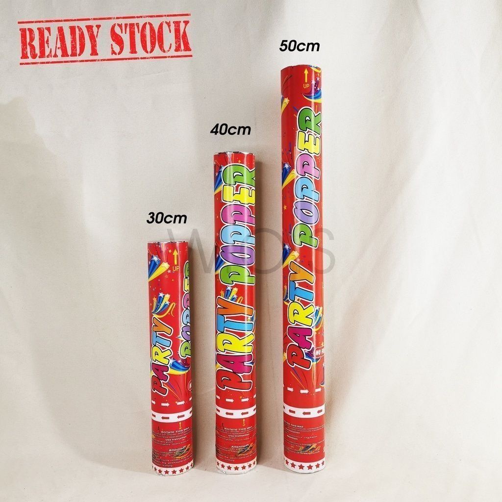 [Ready Stock][Wholesale] (30/40/50)cm/ Handheld inflatable confetti ...