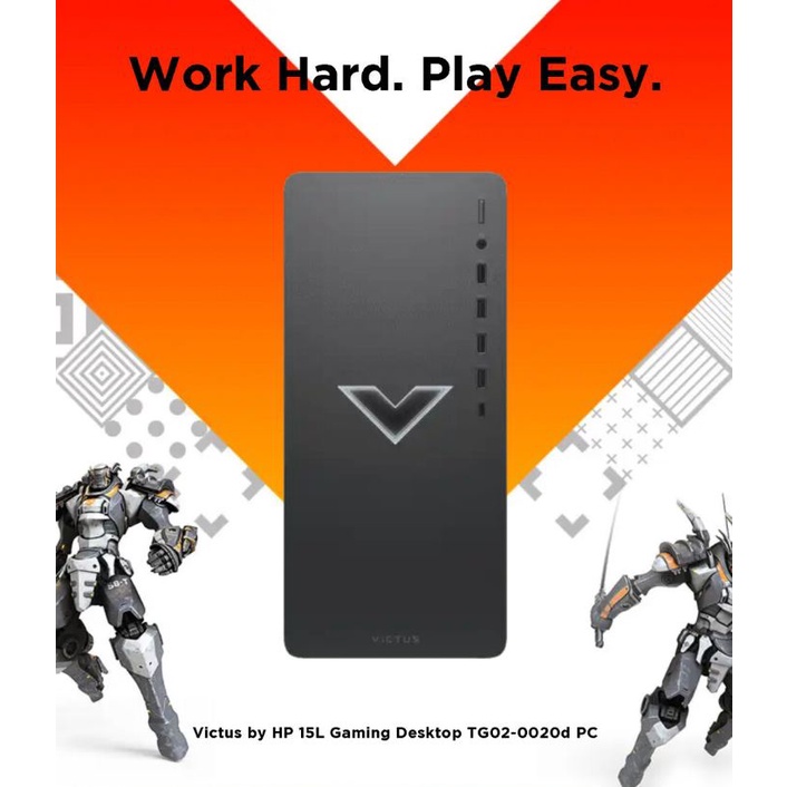 HP Victus TG02-0020d 15L Gaming Desktop PC (AMD Ryzen 5 5600G, 8gb ram ...
