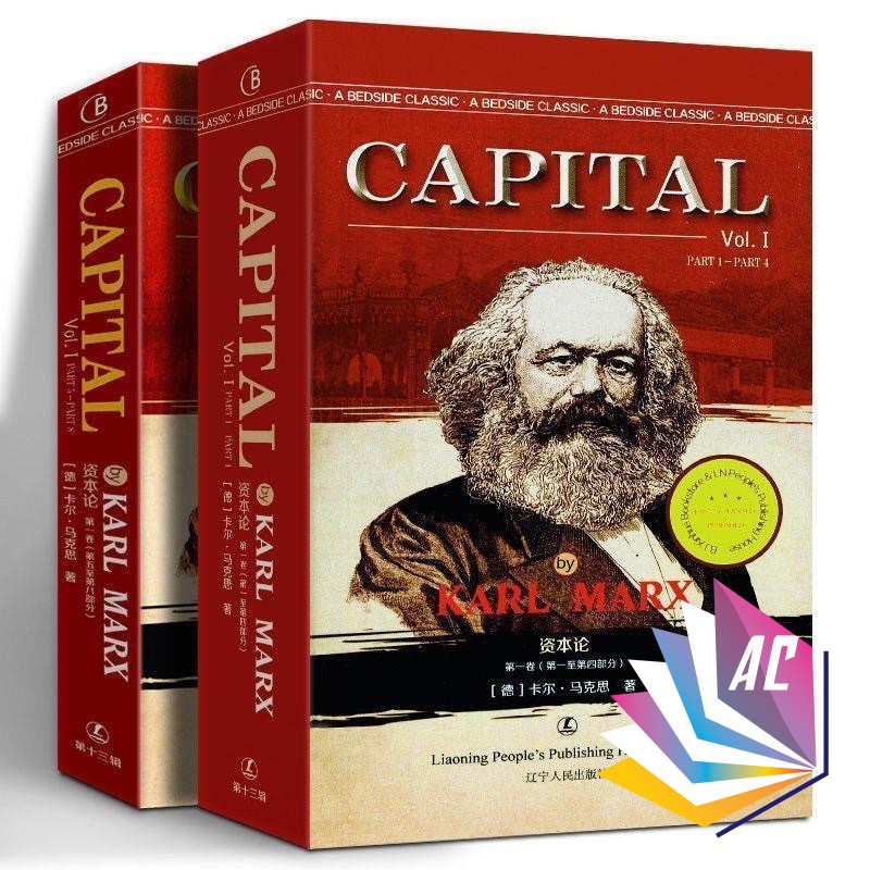 CAPITAL (2 books) - Vol 1 | Part 1 - Part 8 | by KARL MARX | Shopee ...