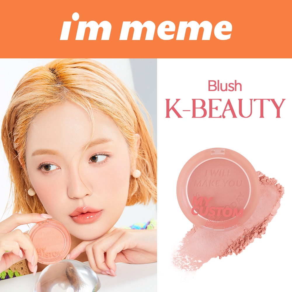 [IM MEME Official] My Custom Blush 6g | Shopee Malaysia