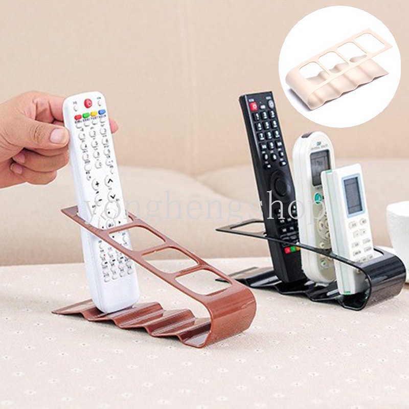 Creative 4 Grid TV Remote Control Stand Holder Air Conditioning Remote ...