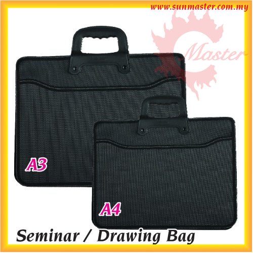 Seminar Bag A4 A3 | Portfolio File Drawing Bag / Business Briefcase ...
