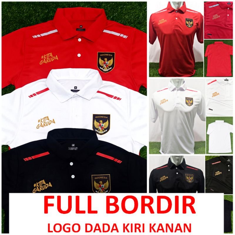 LOKAL Embroidered Polo Indonesian National Team Kita Garuda Latest ...