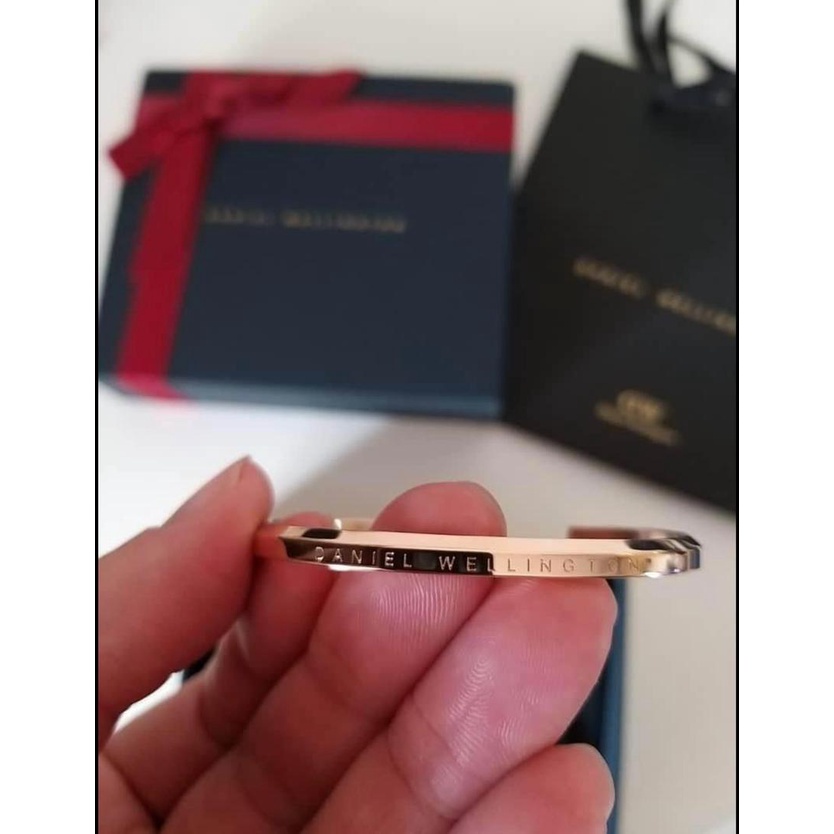 DW Classic Cuff Bracelet Gelang Authentic 手环 Rose Gold Silver ...