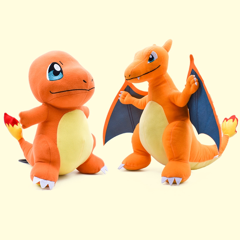 ((With Tag) Large Standing Posture Charizard Little Fire Dragon ...