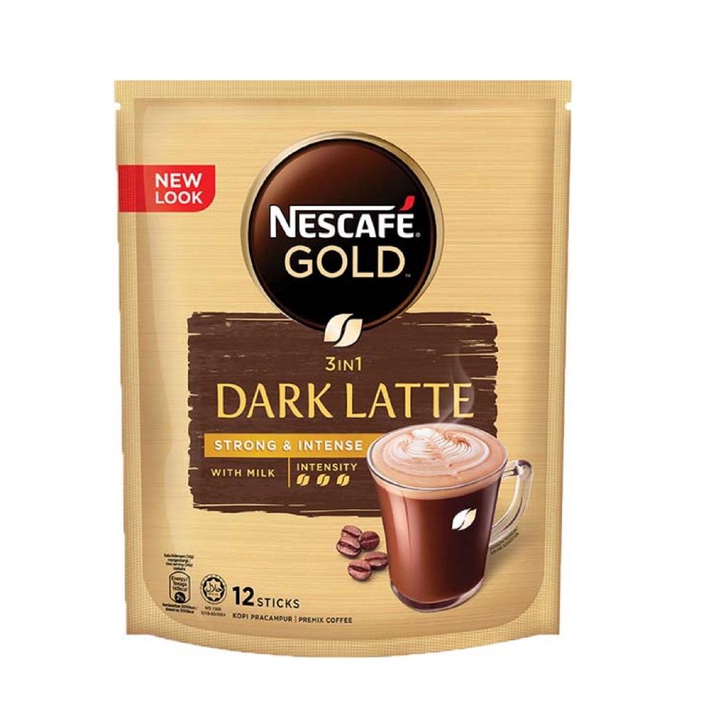 Nescafe Gold Dark Latte (12 x 34g) | Shopee Malaysia