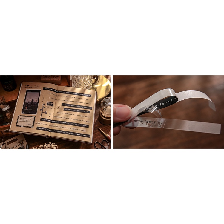 ENWEI 40 Pcs [Treasure of Heart] Double Material Journal Stickers Art ...