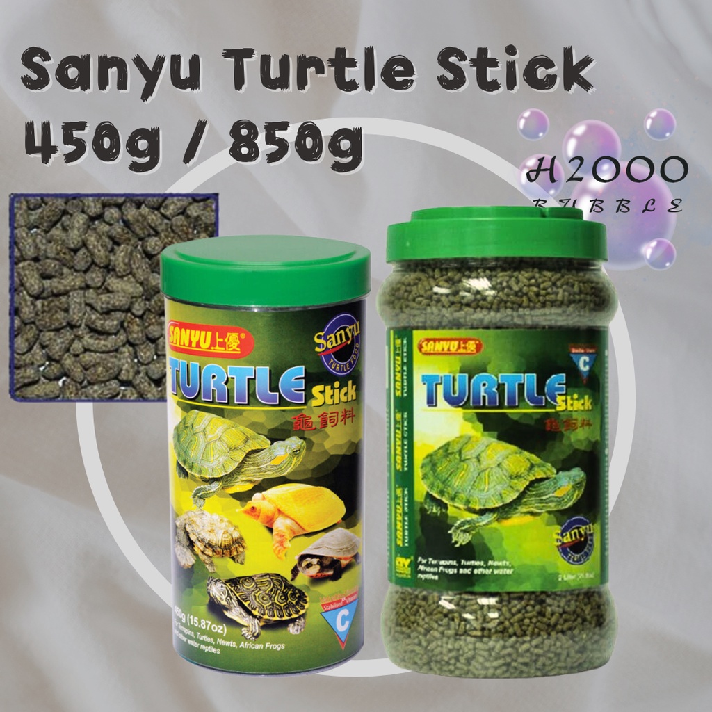 Sanyu Turtle Stick/Turtle Food Tortoise Food/ Makanan Kura Kura 450G ...