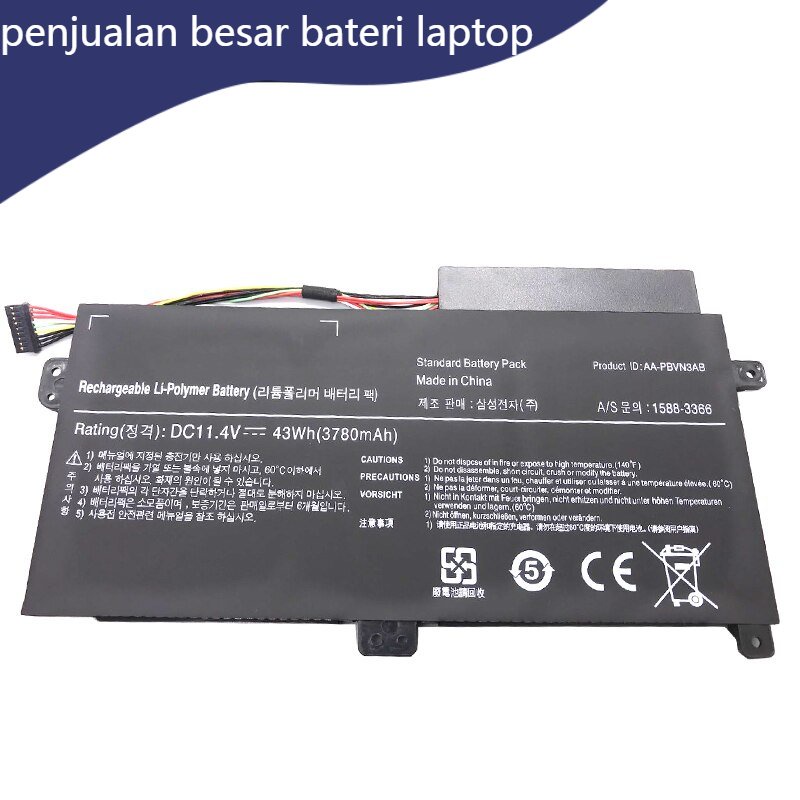 New AA-PBVN3AB Bateri laptop For SAMSUNG NP370R4E NP370R5E NP370R5V NP450R4E NP450R5E ...