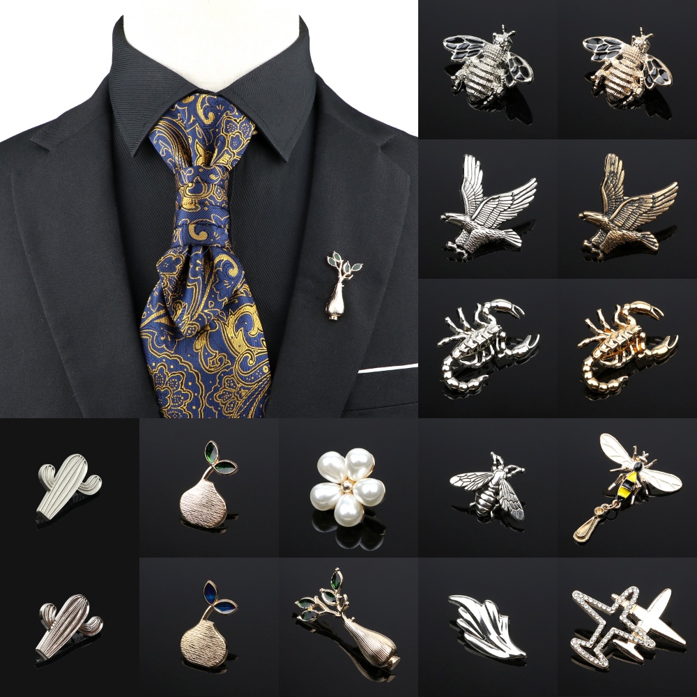 ZONFAZ Vintage Brooches for Men Women Novelty Cute Animal Insect Brooch ...