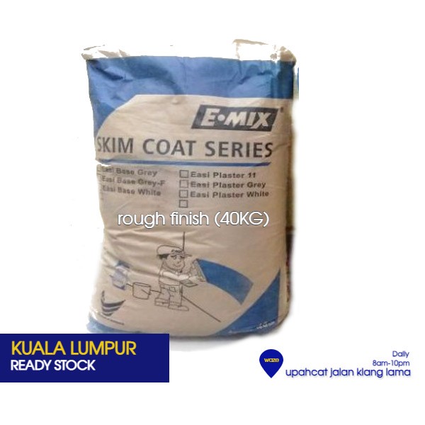 Skim Coat, Rough (kasar) 40kg / Smooth (Halus) 25kg | Shopee Malaysia