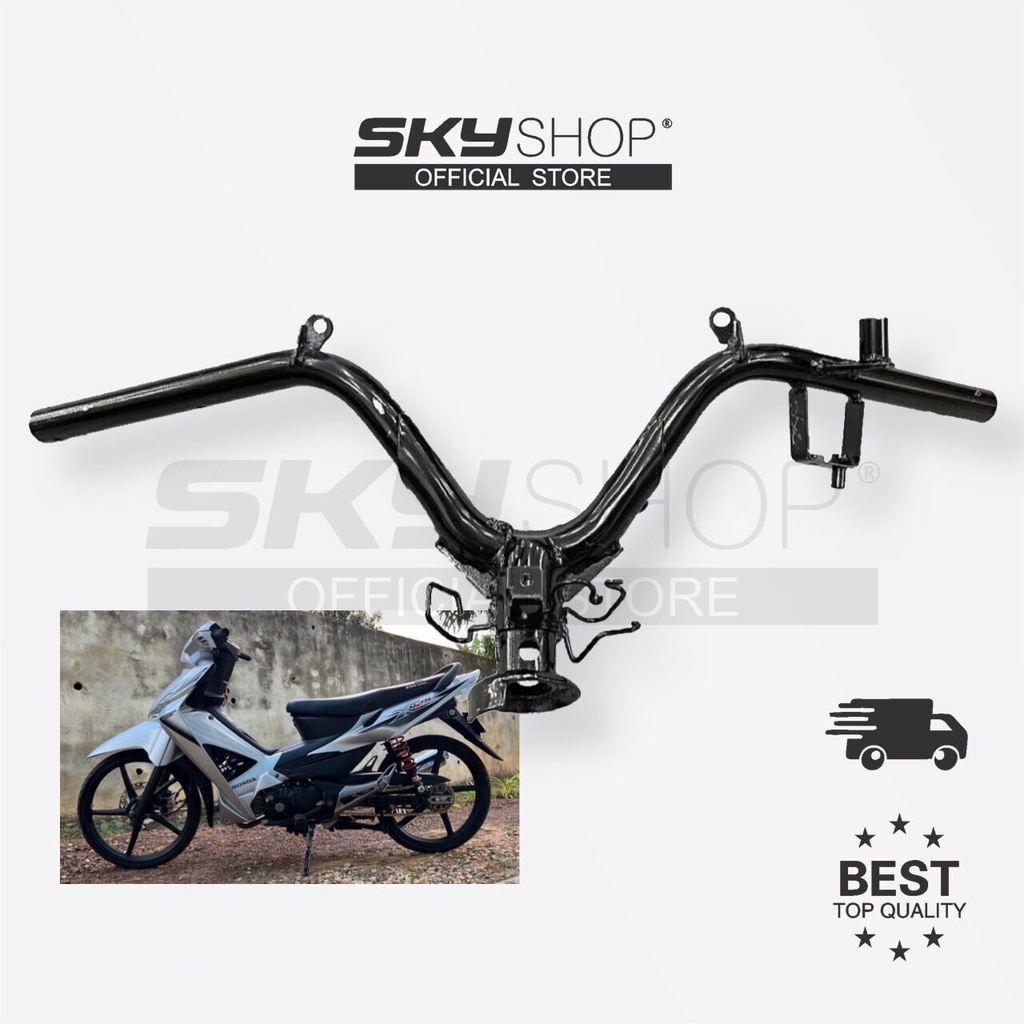 HONDA WAVE125-X HANDLE BAR (SKYSHOP) PEGANG PEMEGANG BESI TANGAN ...