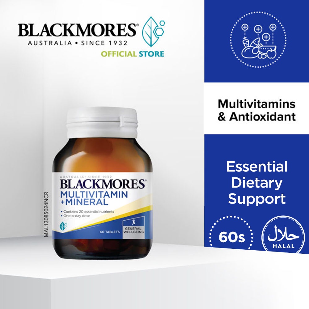 Blackmores Multivitamin + Mineral (60's) | Shopee Malaysia